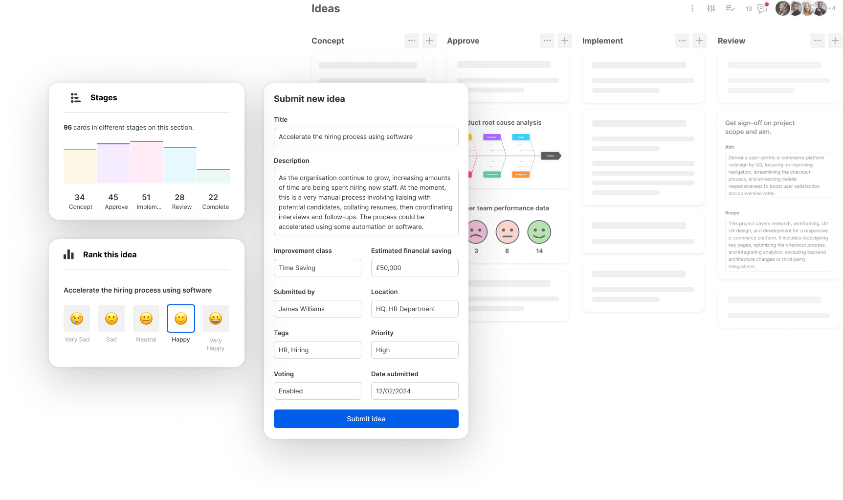Idea Management: Collect, Prioritise & Action Great Ideas | Simana